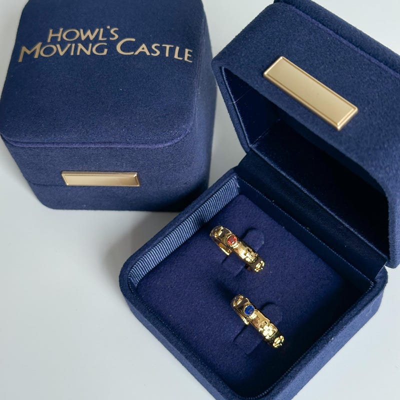 Howls Moving Castle Ring - Etsy