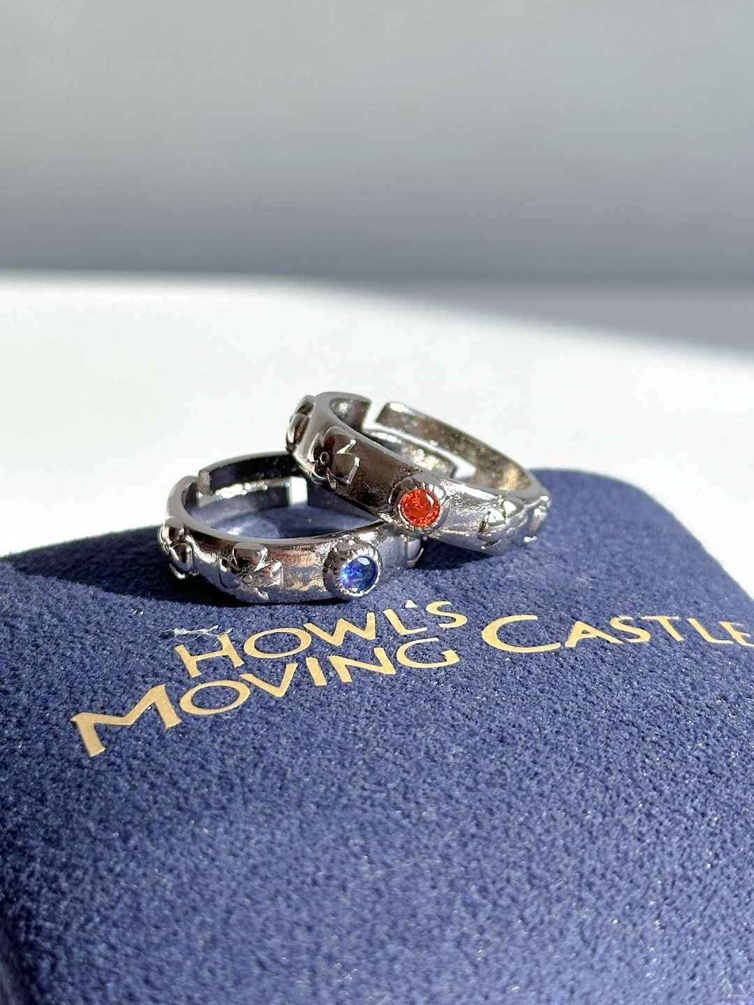Howl's Ring, Howl and Sophie Couple Ring, Moving Castle Rings, Anime ...