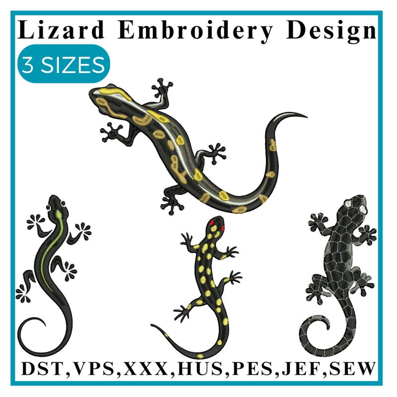 Salamander bunt - Etsy.de