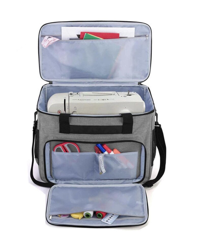 Cloth Sewing Machine Carry Case in Gray or Purple - Etsy