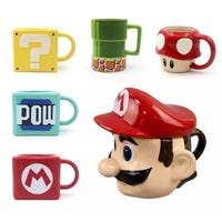 3D Effect Super Mario Mug 2 Tea/coffee Mugs 11oz - Etsy UK