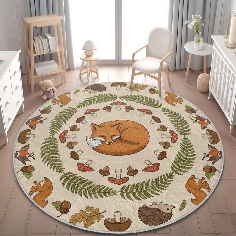 Round Medieval Rugs - Etsy