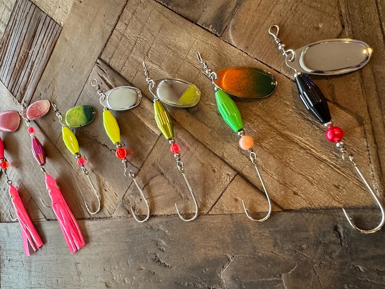 Salmon and Steelhead Spinner Lure, 1/2 Oz Torpedo Body on Gamakatsu ...