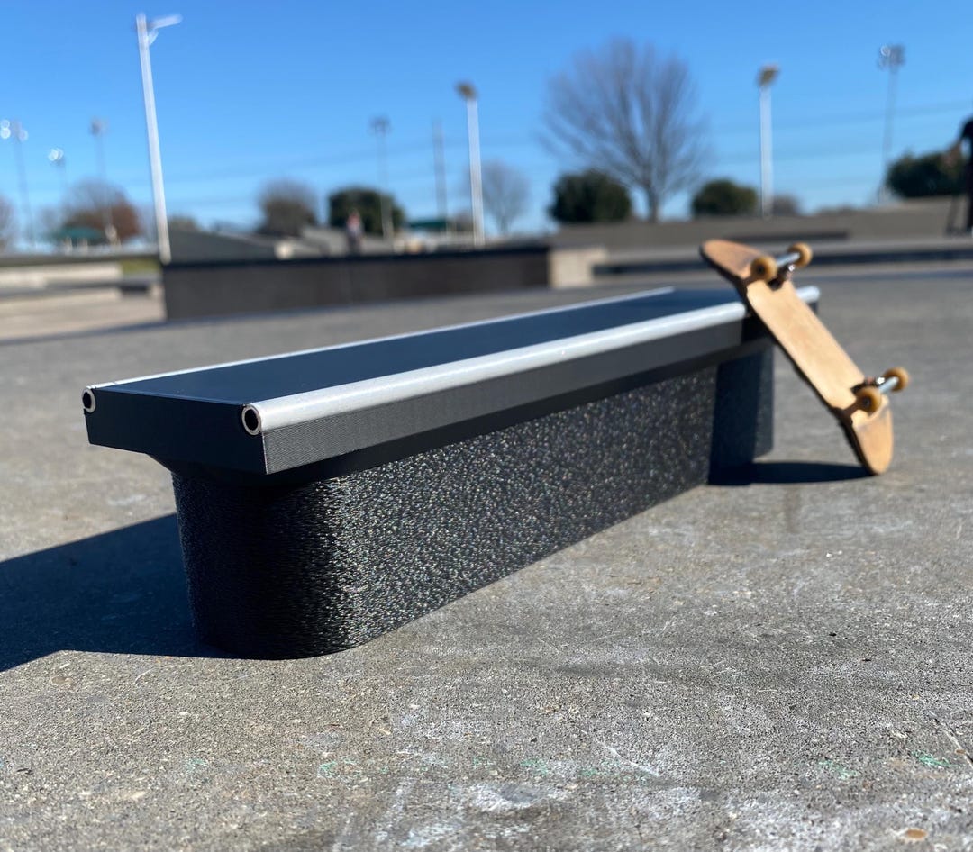 Fingerboard Ledge With Metal Coping - Etsy