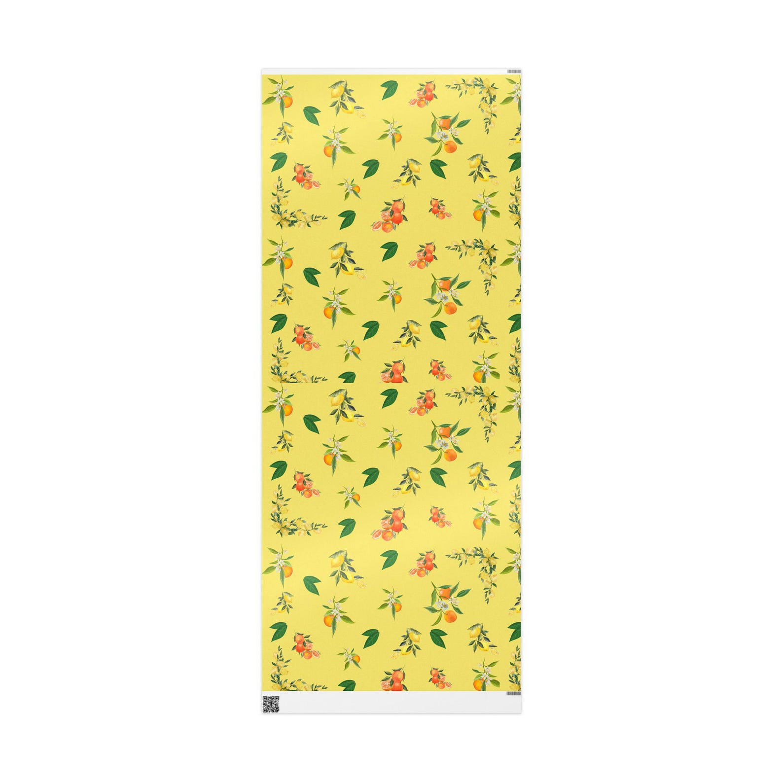 Wrapping Papers, Citrus Fruits and Leaves Design, Summer Gift Wrap ...