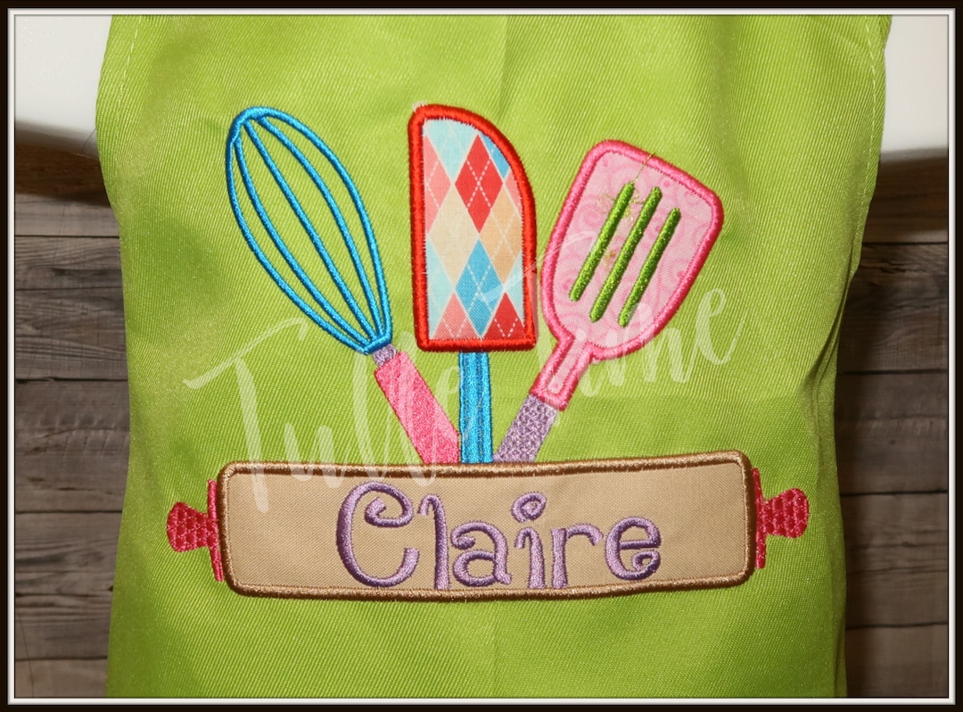 Child Apron Personalized Adjustable Children Chef Apron With Pocket for ...