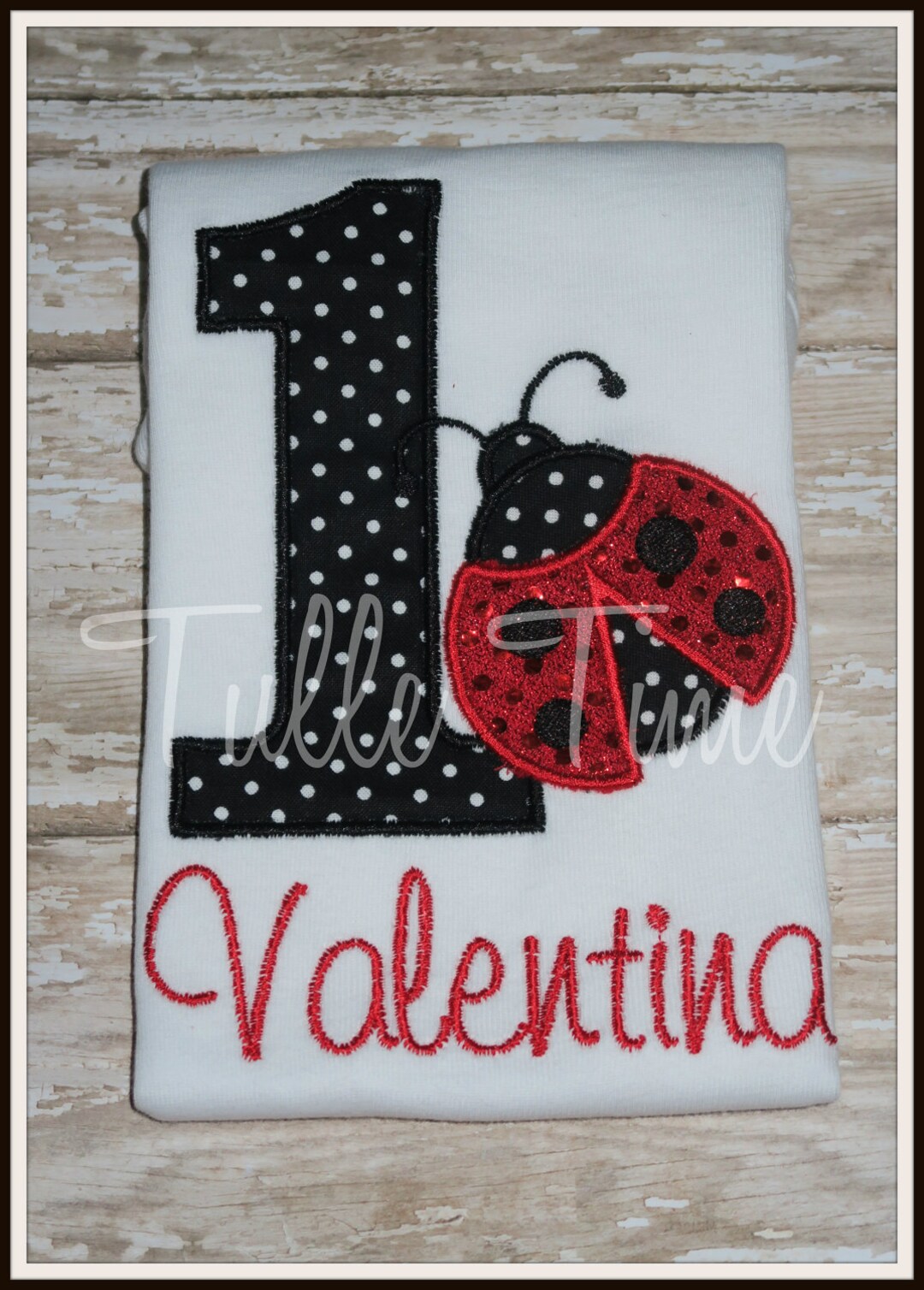 Personalized Ladybug Lady Bug Number Birthday Shirt 1st 2nd 3rd 4th 5th ...