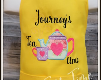 Tea Party Apron | Etsy