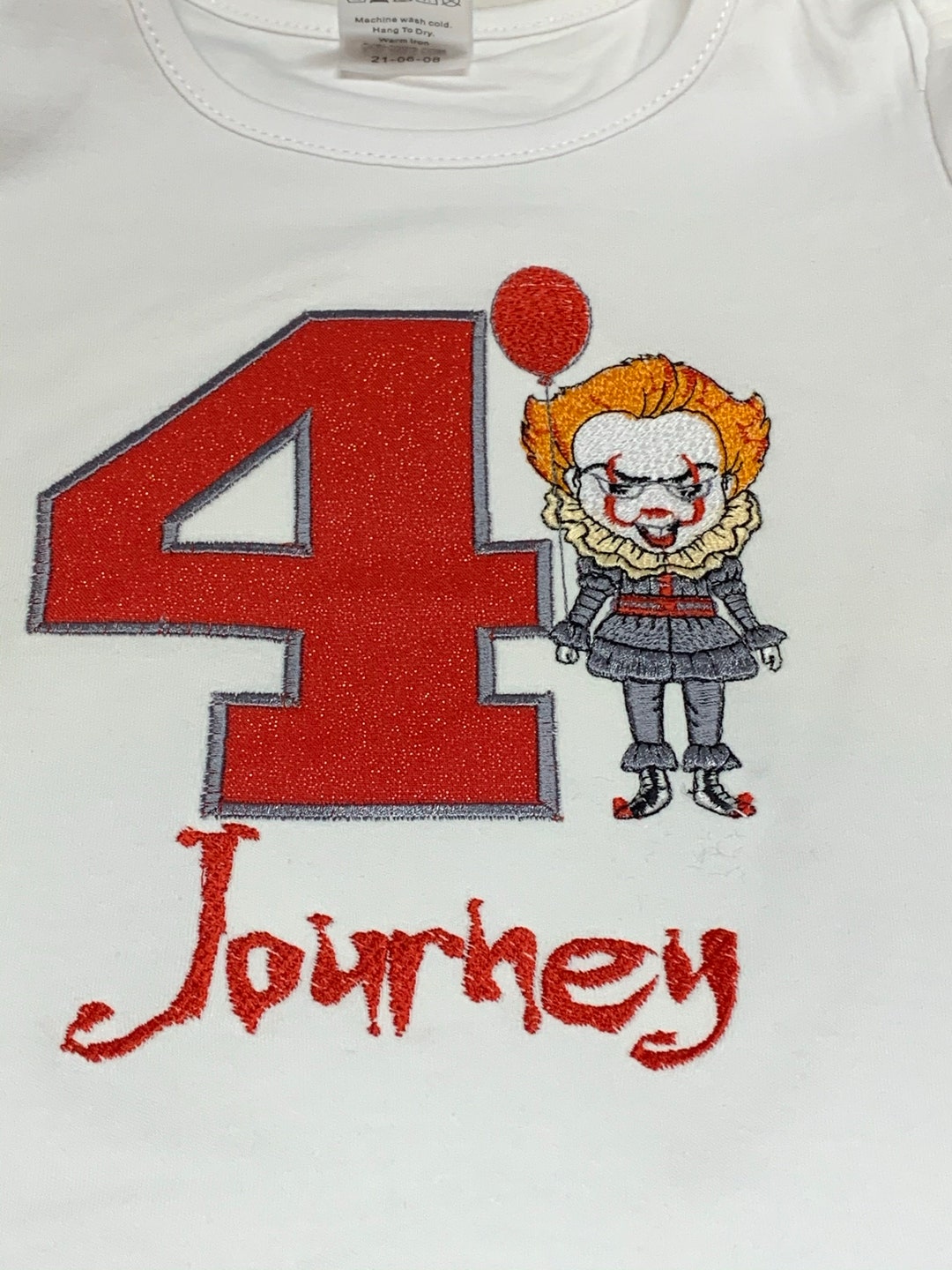 Scary Clown Birthday Shirt, Halloween Shirt, Spooky Birthday Shirt - Etsy