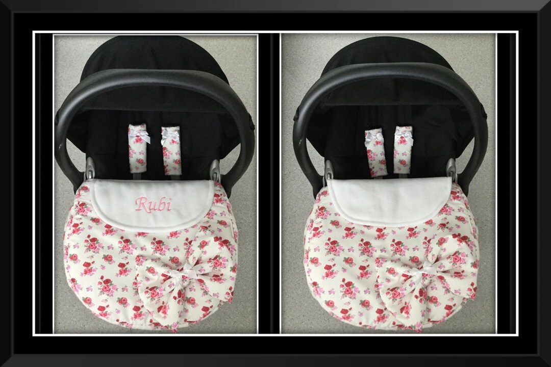 Doona Universal Baby Car Seat Fitted Apron Harness Strap Covers Padded ...