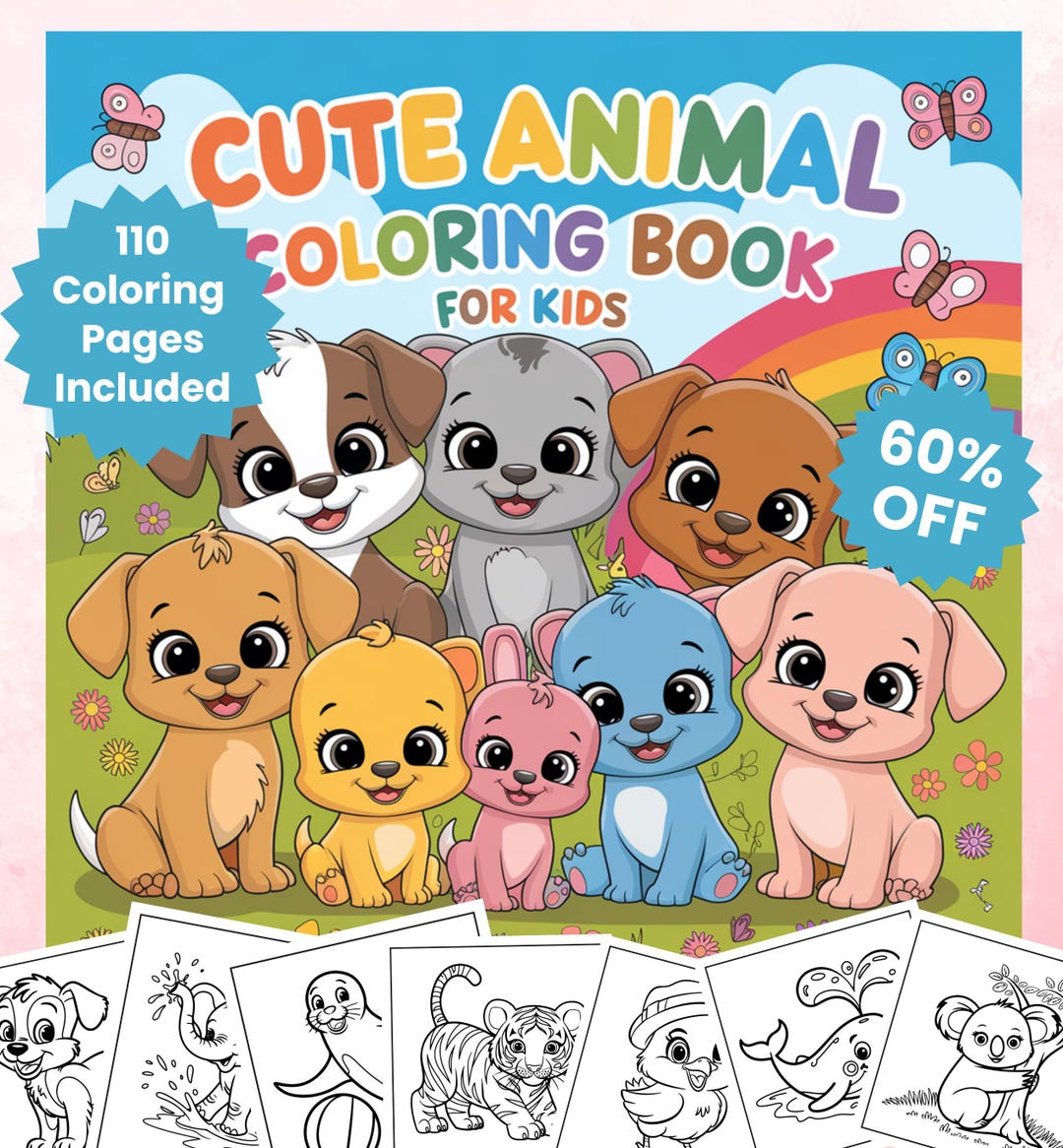 PDF Digital Coloring Pages for Kids Digital Downloads for Homeschool ...