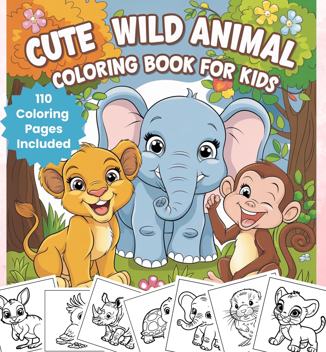 PDF Digital Coloring Pages for Kids Digital Downloads for Homeschool ...