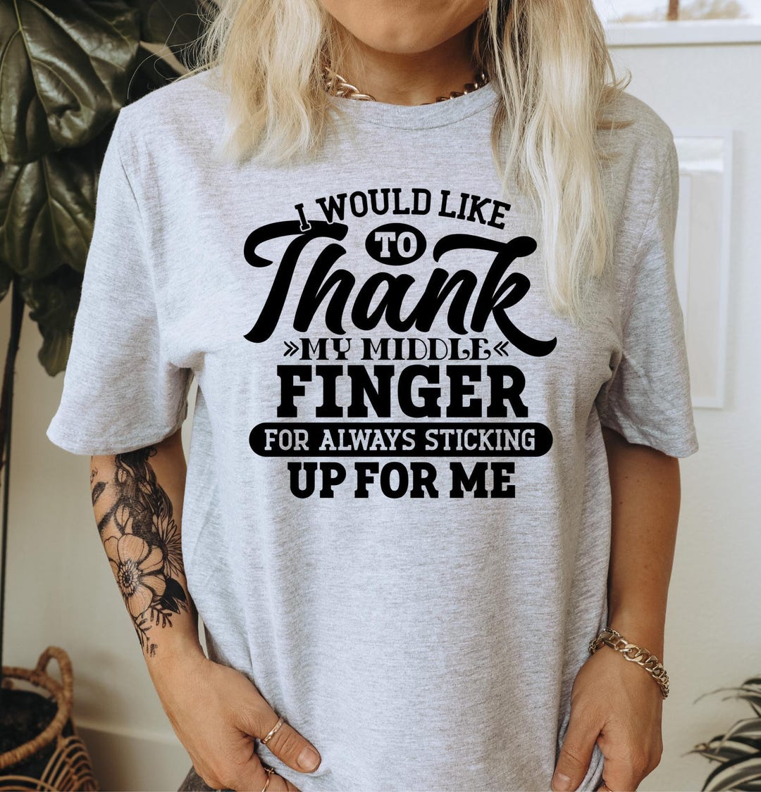 Middle Finger DTF Transfers - Etsy