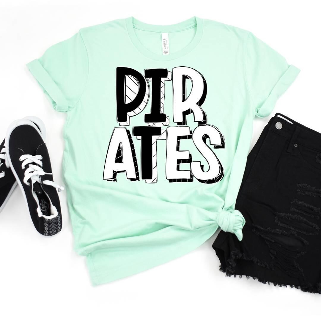 Tux Deluxe Pirates DTF Transfer - Etsy