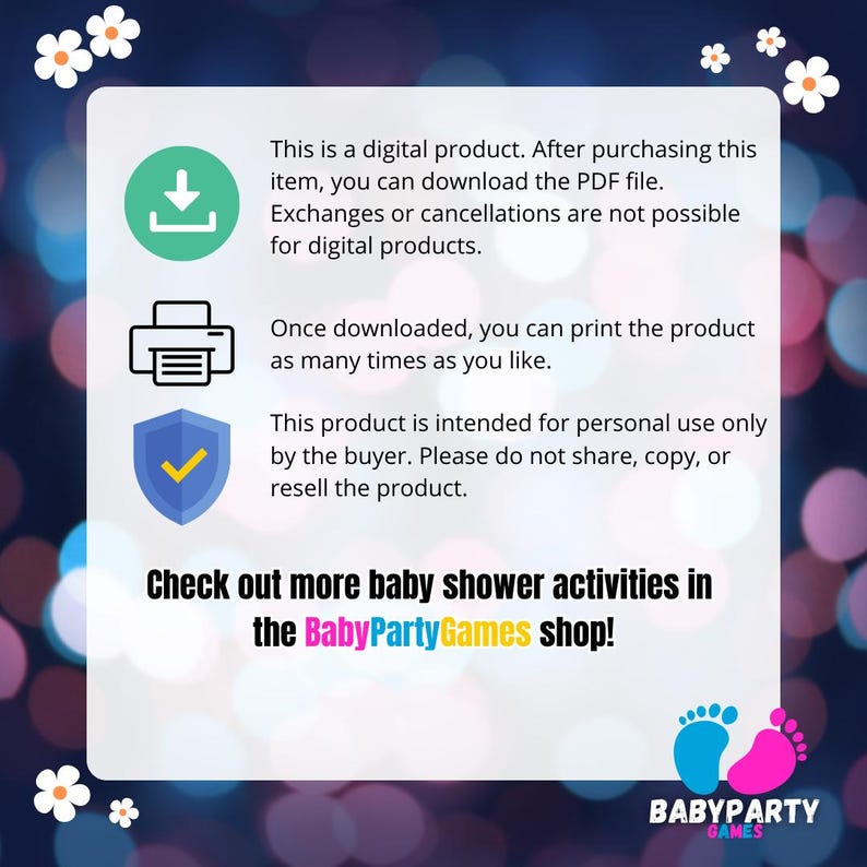 Baby Shower Game | Love or Labor? | English | Maternity Parties ...
