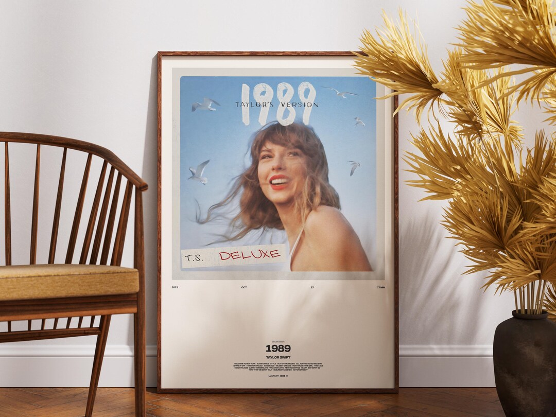 1989 Taylor's Version Taylor Swift Wall Art Wall Prints Home Decor ...