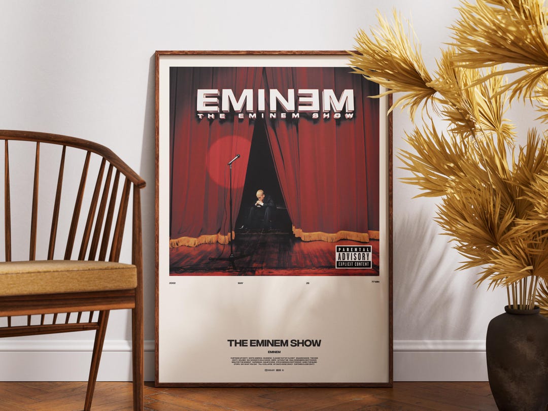 The Eminem Show Eminem Wall Art Wall Prints Home Decor DIGITAL FILES ...