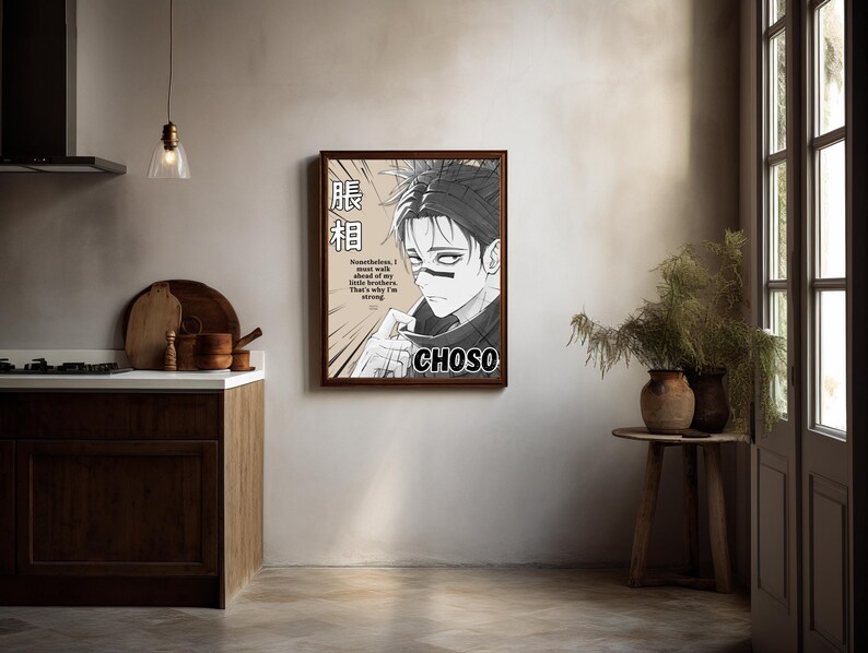 Anime Jujutsu Kaisen Jjk Gojo Satoru Choso Wall Art Decor POSTER Print ...