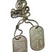 Abbreviated 10 Ten Commandments Military Dog Tags Necklace Embossed - Etsy