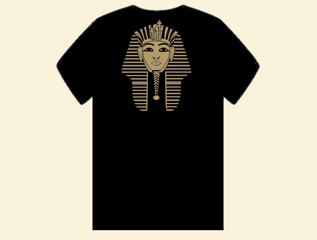 KING TUTANKHAMUN T Shirt Egypt Classic Death Mask Egyptian Gold Tut - Etsy