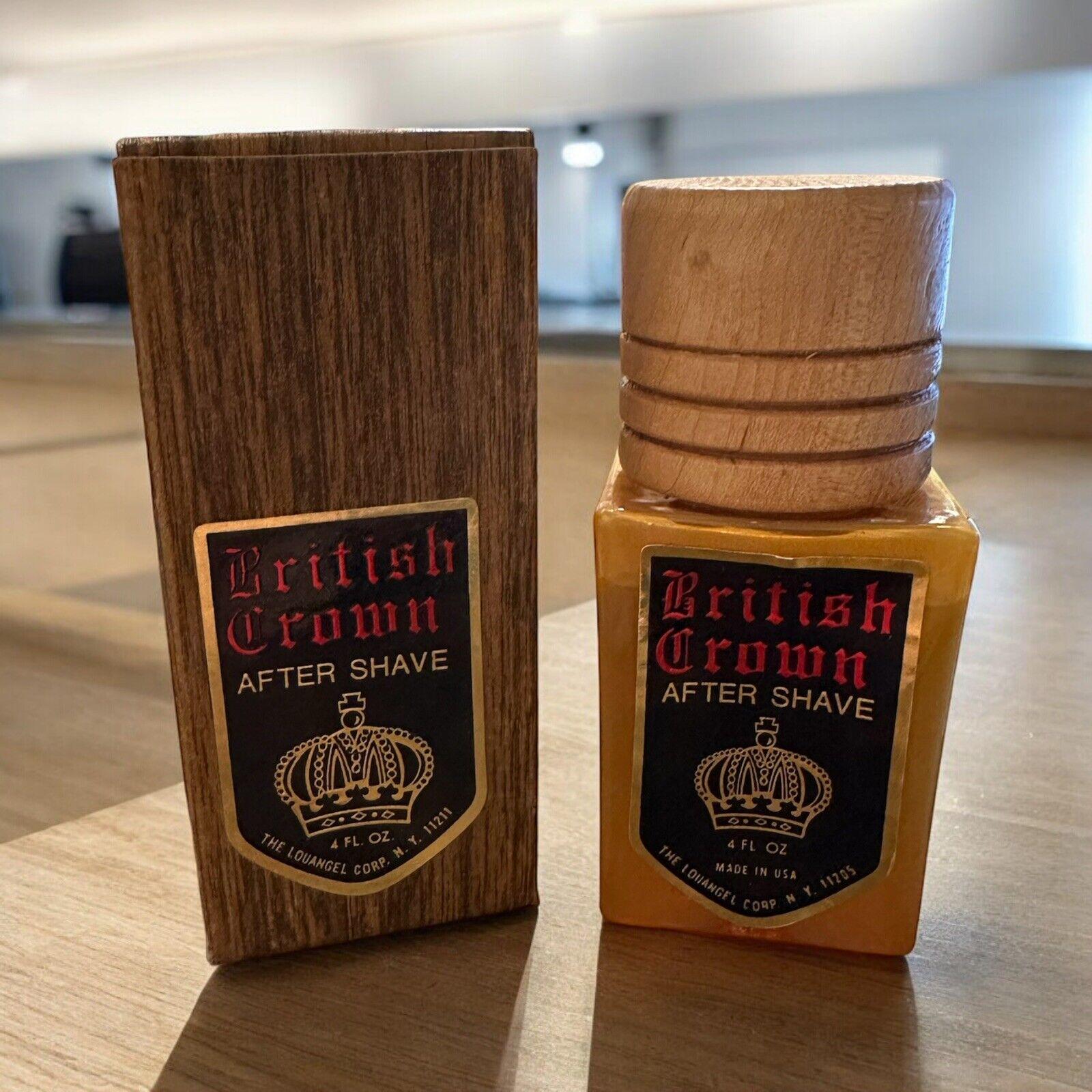 Vintage British Crown Cologne With Box Made in the Usa After Shave ...