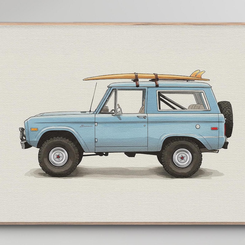 Ford Surf Art - Etsy