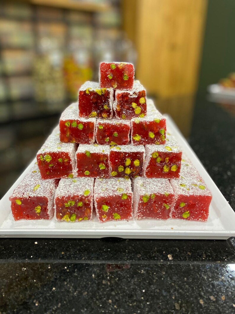 Handmade Turkish Delight - Assorted Flavors - Fresh & Authentic - Etsy