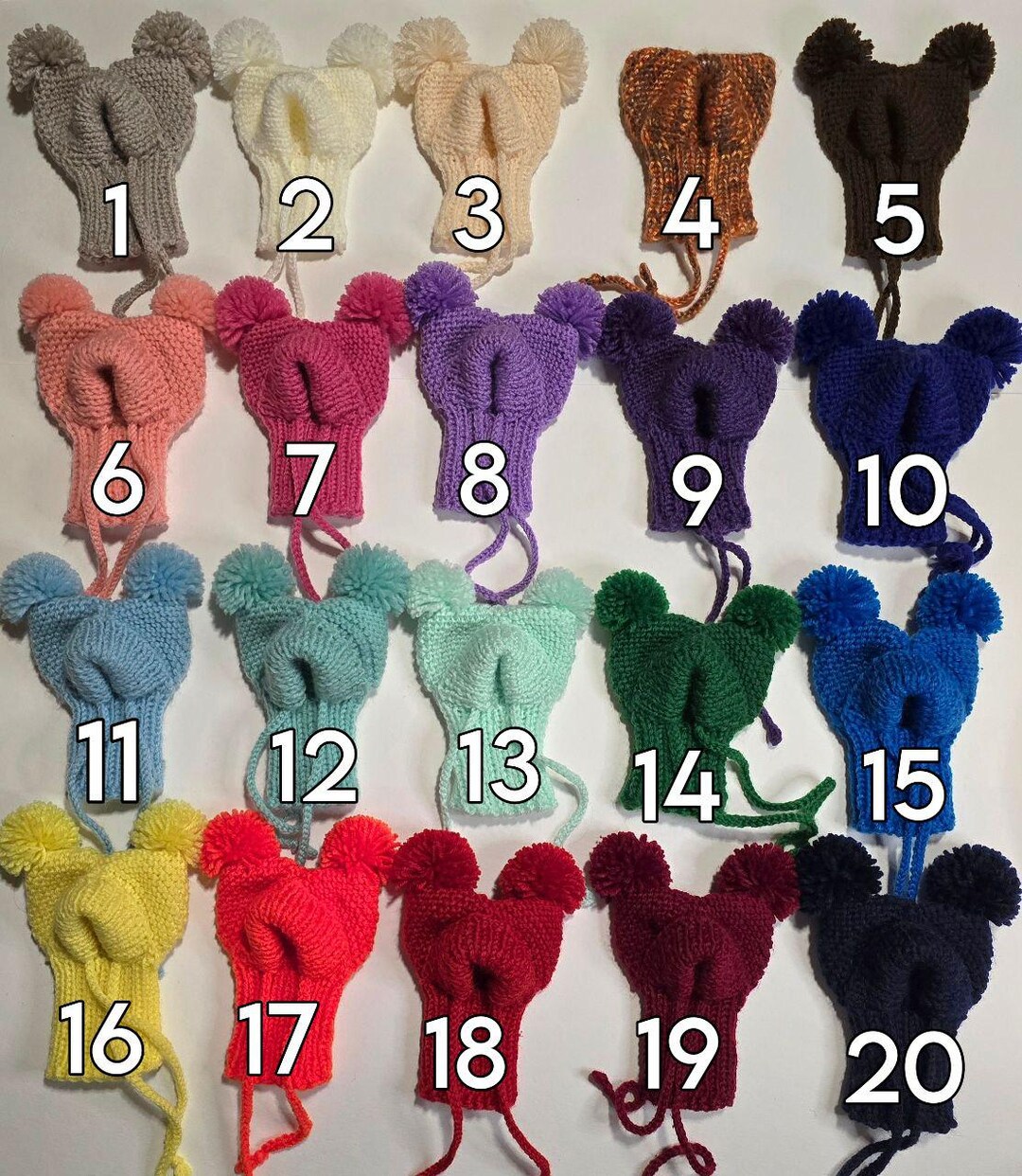 Hat for Dog, Hats for Dogs, Hats for Cats, Hat for Cat, Knitted Hat for ...