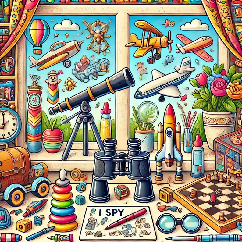 Custom I Spy Digital File - Etsy