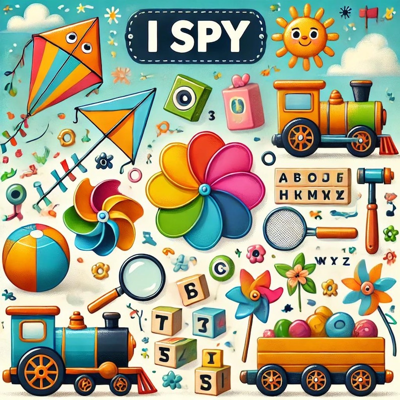 Custom I Spy Digital File - Etsy