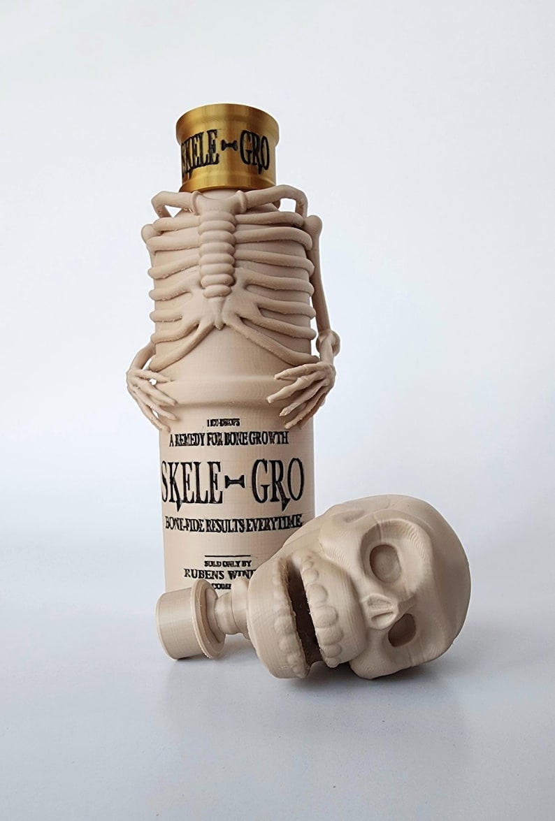 Skeleton Bone Growing Potion Bottle - Inspired by the Adventures of a ...
