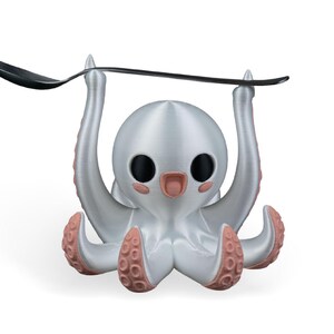 Octopus Spoon Holder - Cute & Functional Kitchen Utensil Rest, Adorable ...