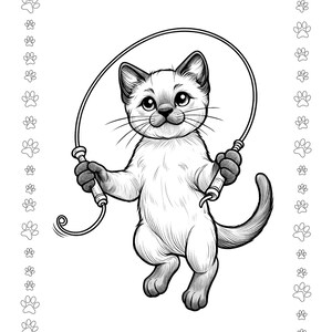 10-page Printable Kitten Coloring Book – Purr-fect Fun for Kids ...