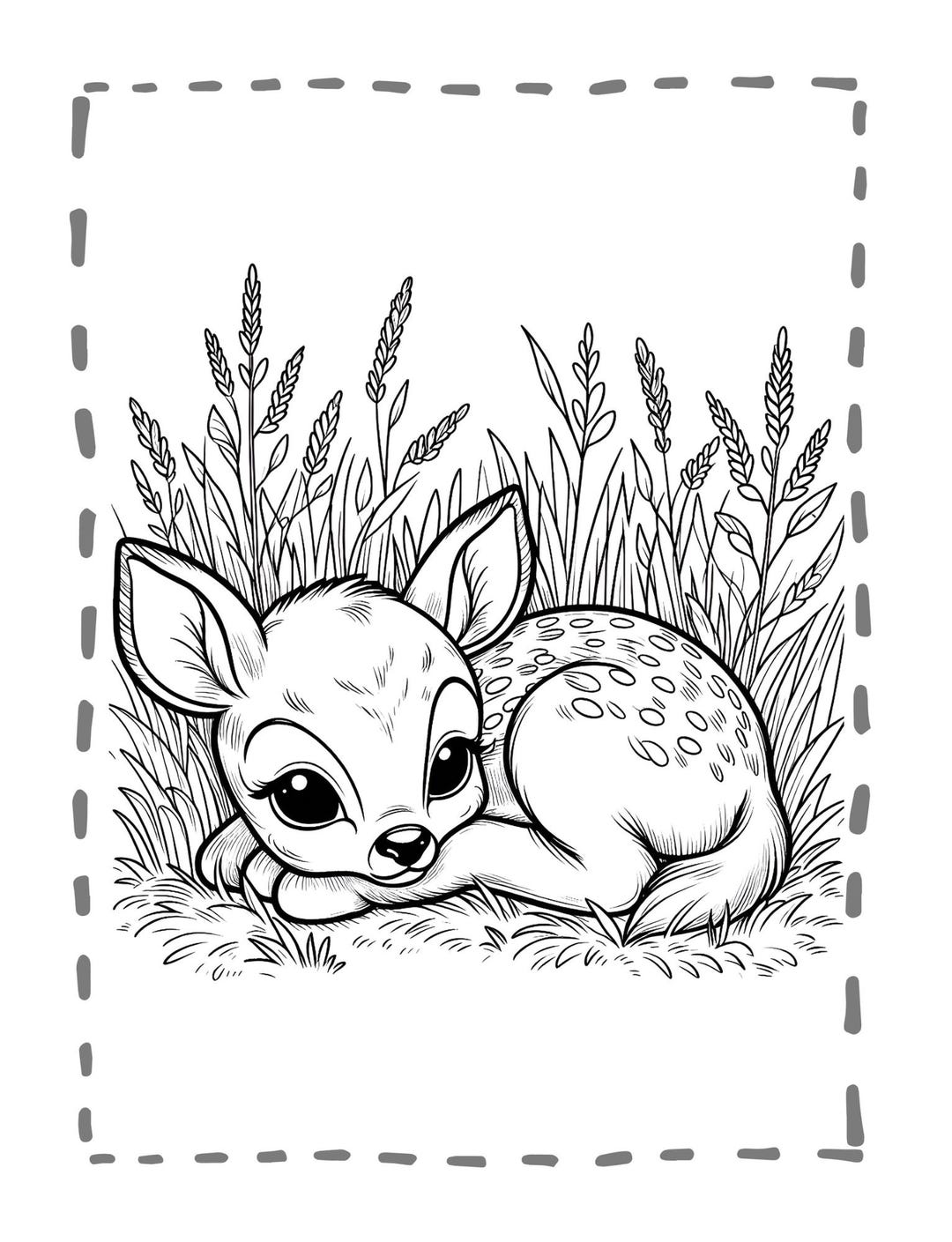 10-page Digital Baby Animals Coloring Pages for Kids – Part 1 - Etsy