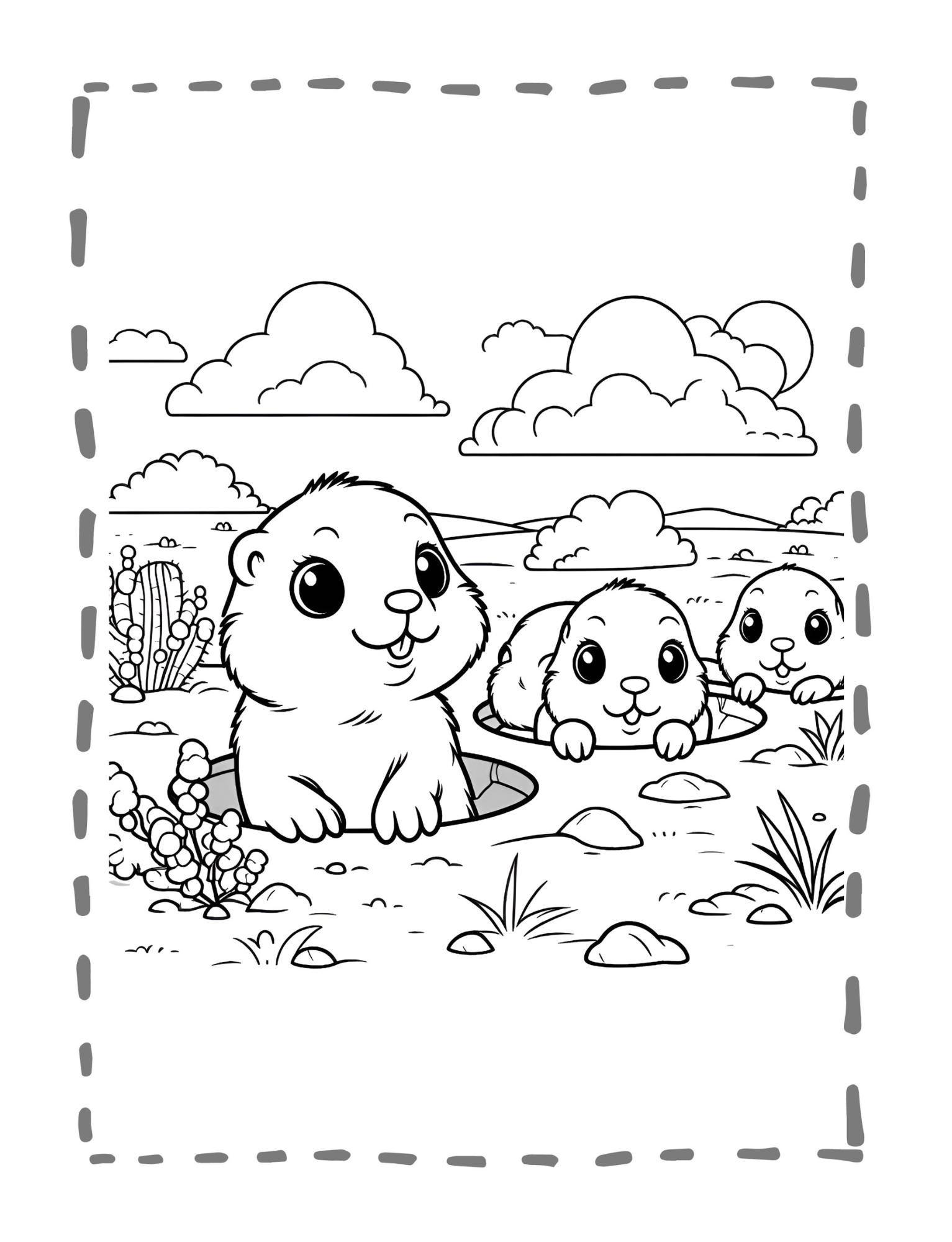 10-page Digital Baby Animals Coloring Pages for Kids – Part 1 - Etsy