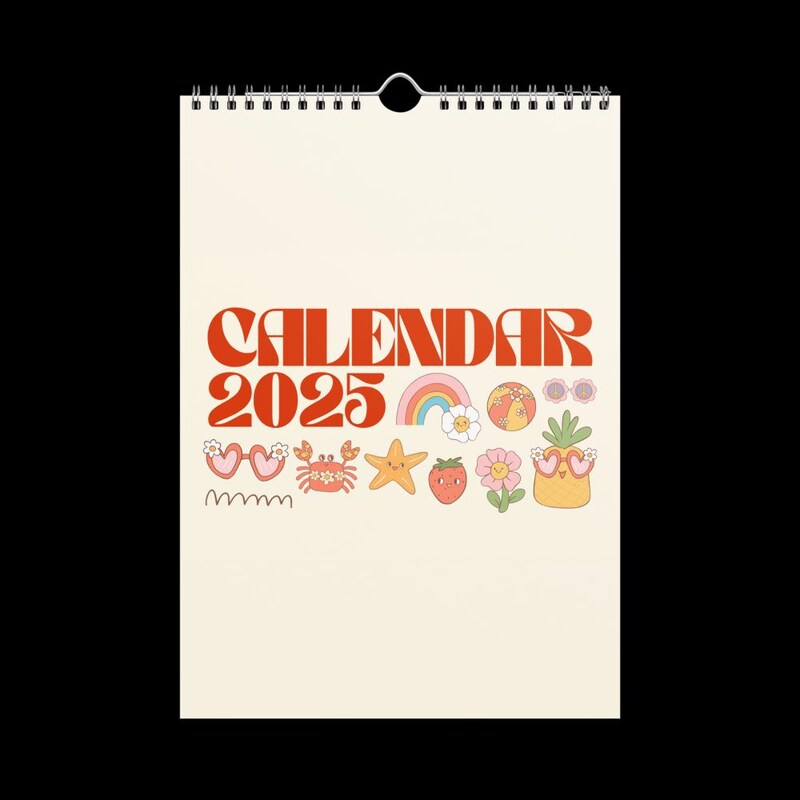 Retro Calendar - Etsy