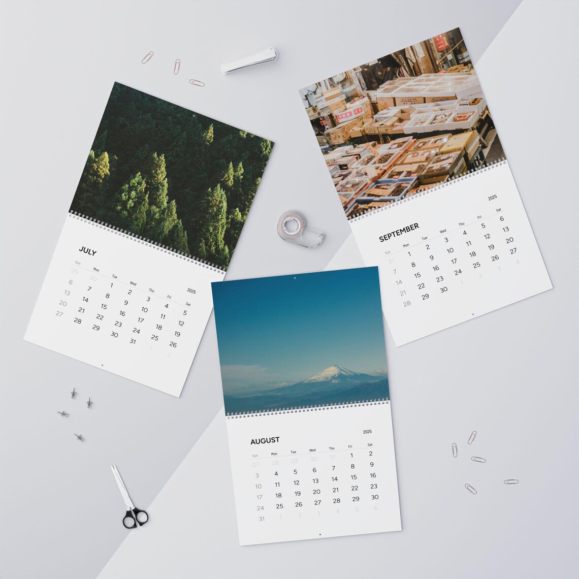 2025 Japanese Wall Calendar A Year of Inspiration From Japan - Etsy