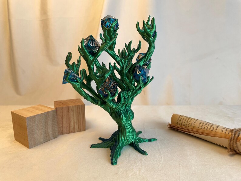 Dice Tree Goddess Dice Tray Tabletop RPG Game Accessory Dice Holder ...