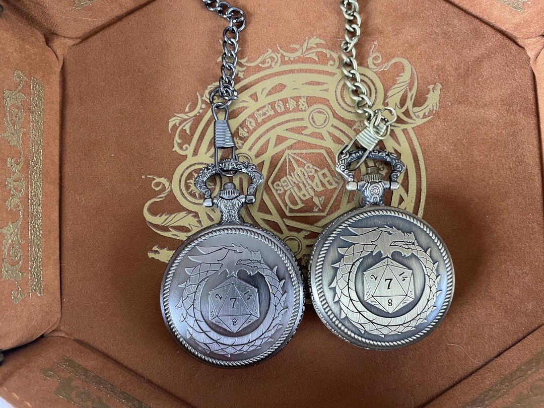 Brass Pocket Watch Dice / Pocket Watch Dice / Pocket Watch Dice Tray ...