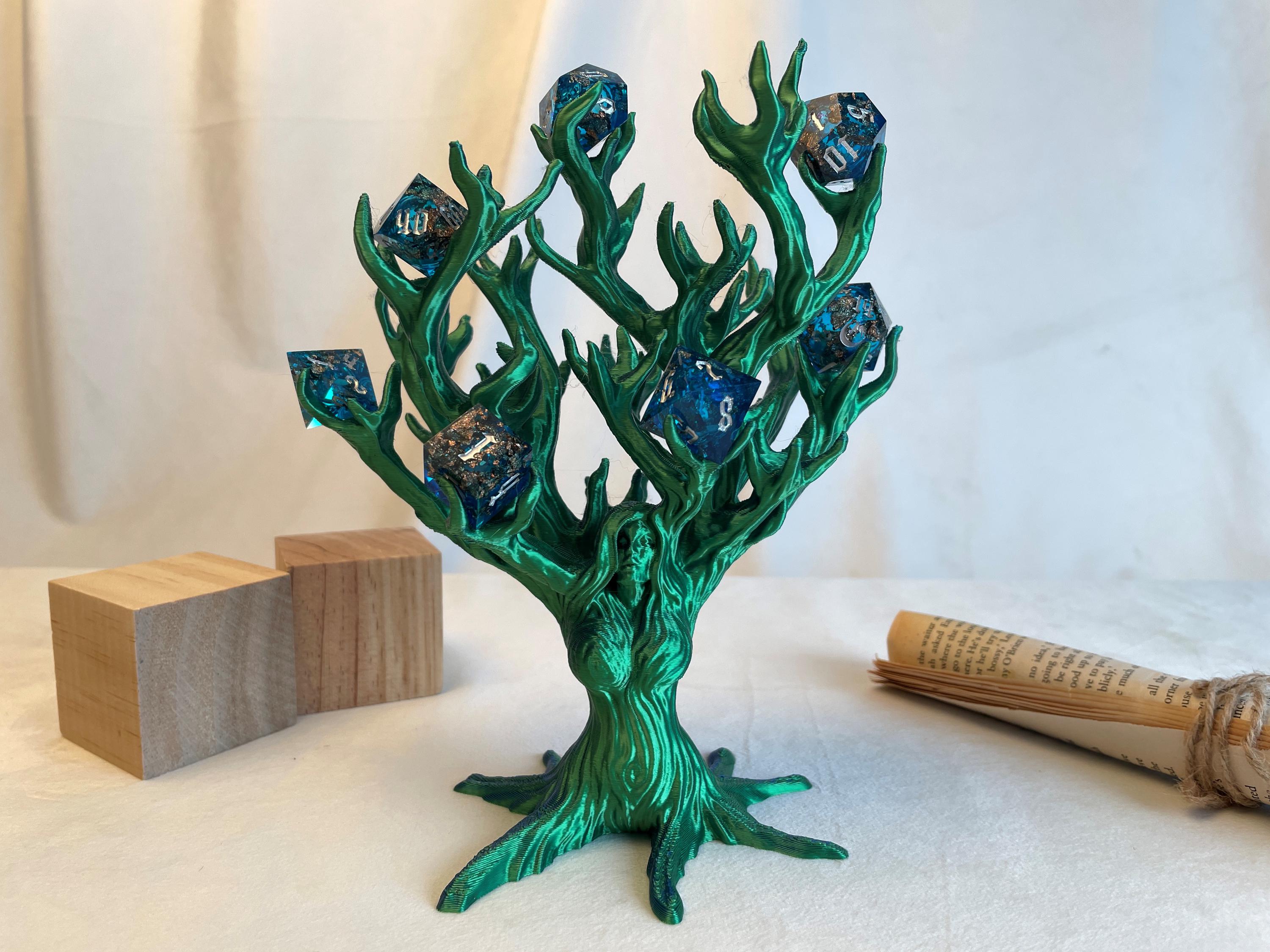 Dice Tree Goddess Dice Tray / 3D Print File Stl - Etsy