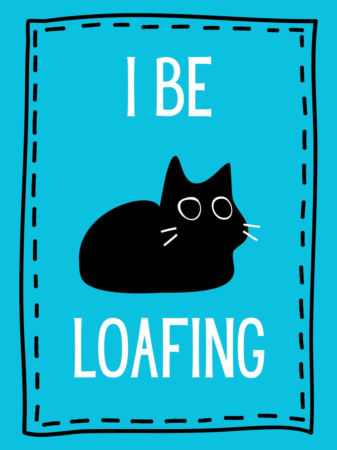 Printable Cat Poster, PDF, 18x24in - Etsy