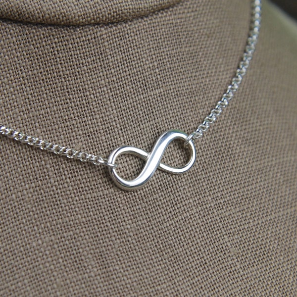 Infinity Necklace - Etsy