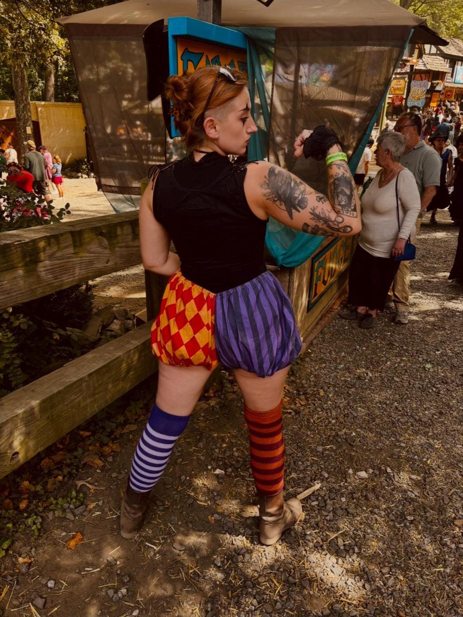Jester Shorts | Renaissance/medieval Shorts | Pumpkin Pants | Ren Faire ...
