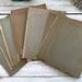 12 Large Antique Blank End Pages. 1920s. Old Book Pages, Ephemera ...