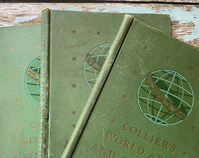 3 GIANT Book Covers. Vintage Large Book Covers. Impressed Cover Design ...