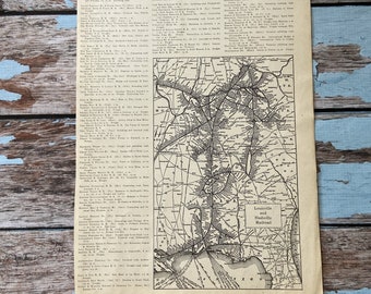 1926 Railroad Map. Antique Map of New York and Chicago Railroad Systems ...