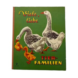 German Childrens Book Viele Lieb Tier-familien. Lots of Love the Tier ...