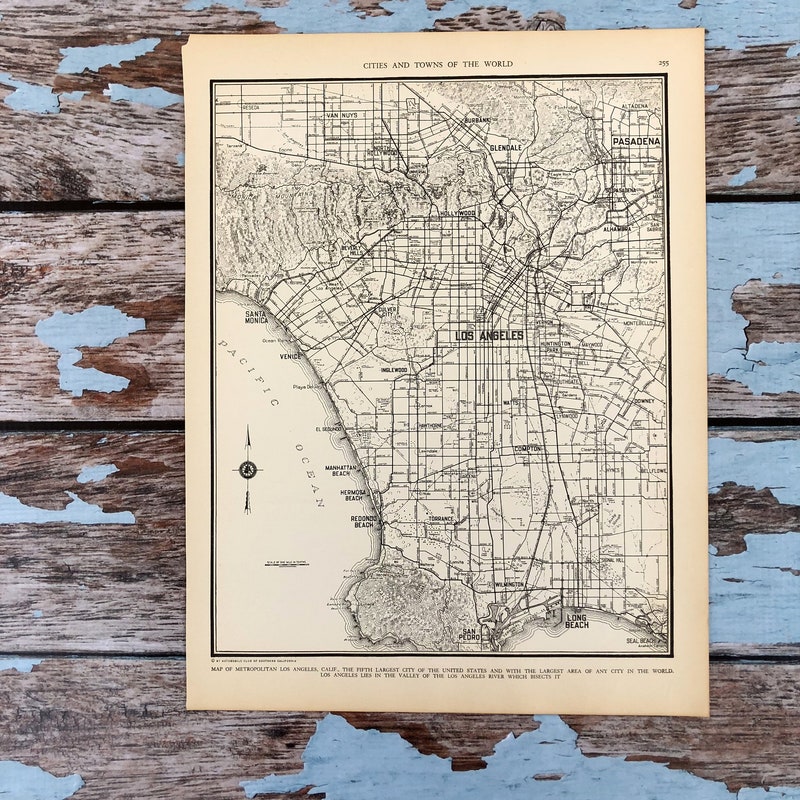 Framed California Map - Etsy