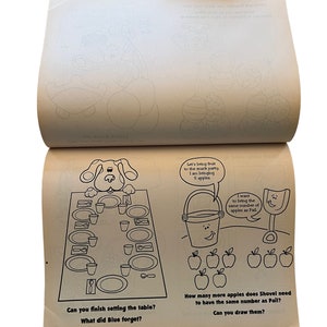 1998 Blue's Rainy Day Games Activity Tablet. Blues Clues. Vintage ...