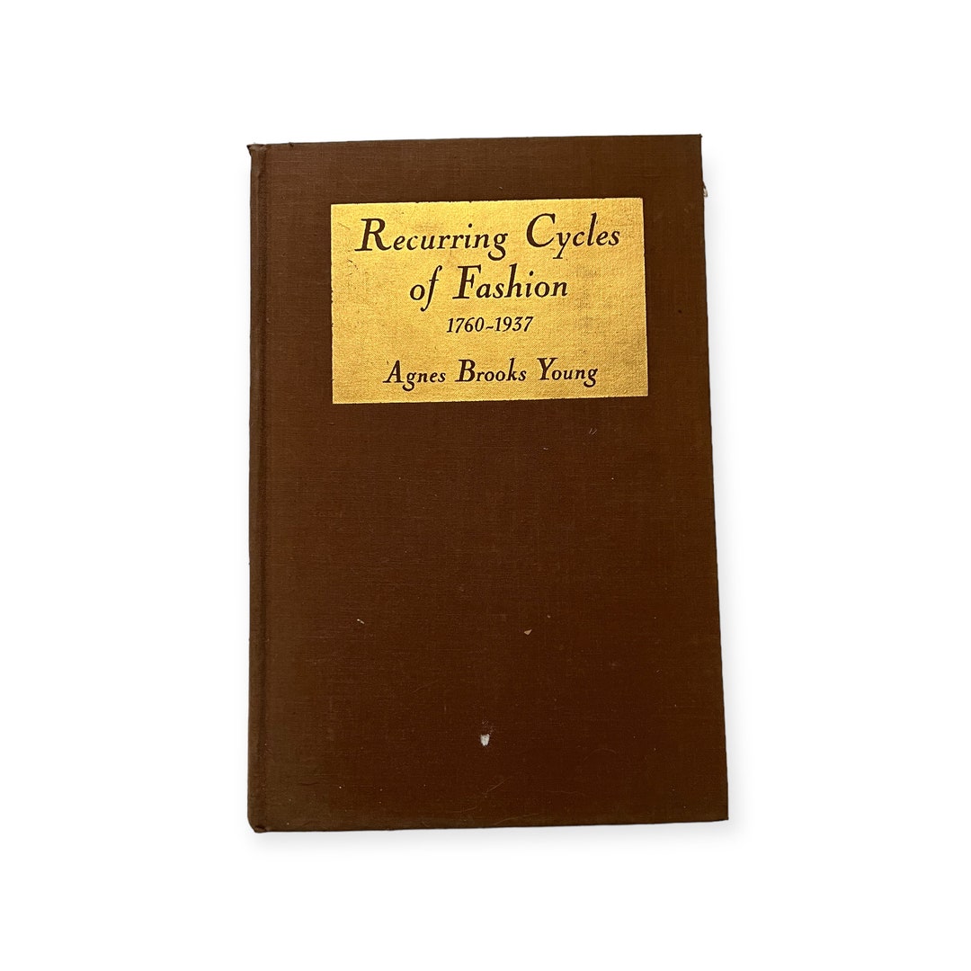 1937 Recurring Cycles of Fashion 1760-1937. Vintage Book by Agnes ...